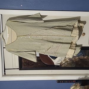 Krista Larson | Tops | Krista Larson Quilted Raw Edge Tunic | Poshmark